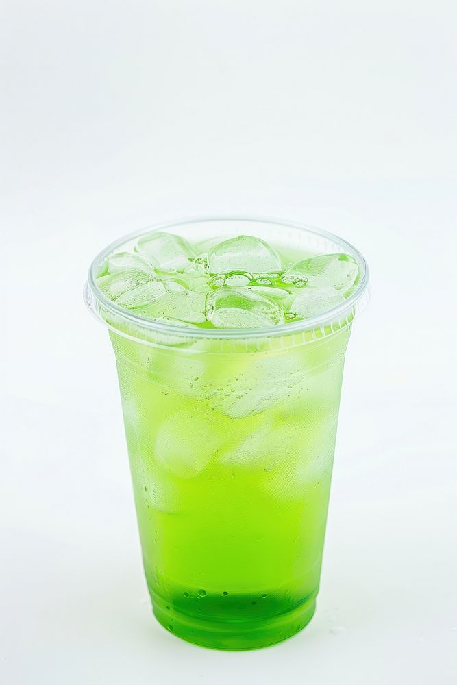 Refreshing iced green beverage cup | Premium Photo - rawpixel