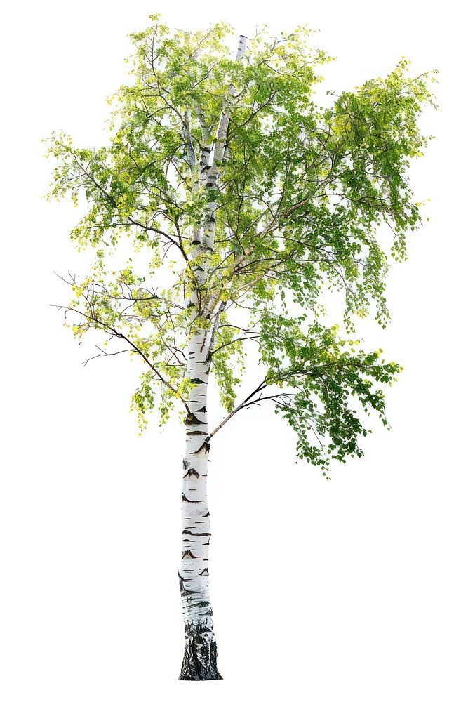 Birch tree plant. | Free Photo - rawpixel
