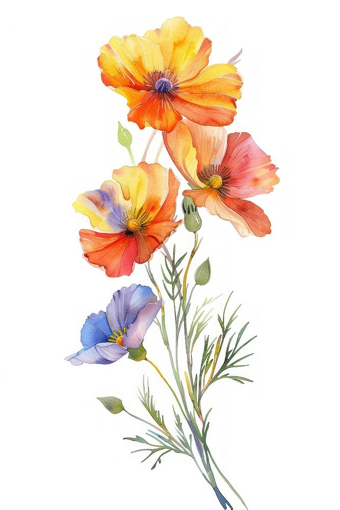 Individual wildflower asteraceae graphics blossom. | Free Photo ...