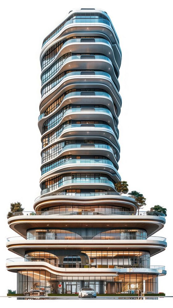 Modern futuristic high-rise architecture | Free Photo - rawpixel