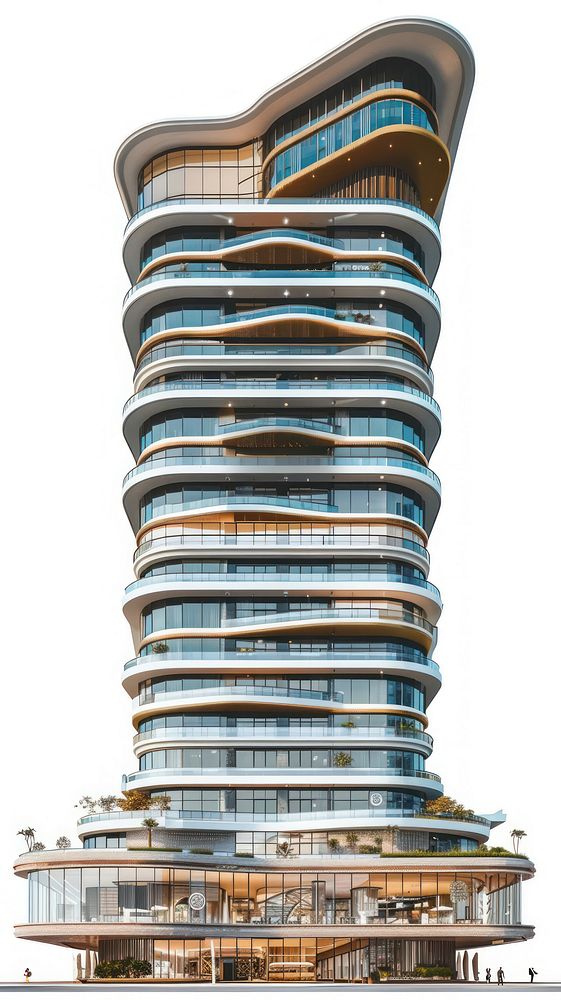 Modern architectural high-rise building | Free Photo - rawpixel