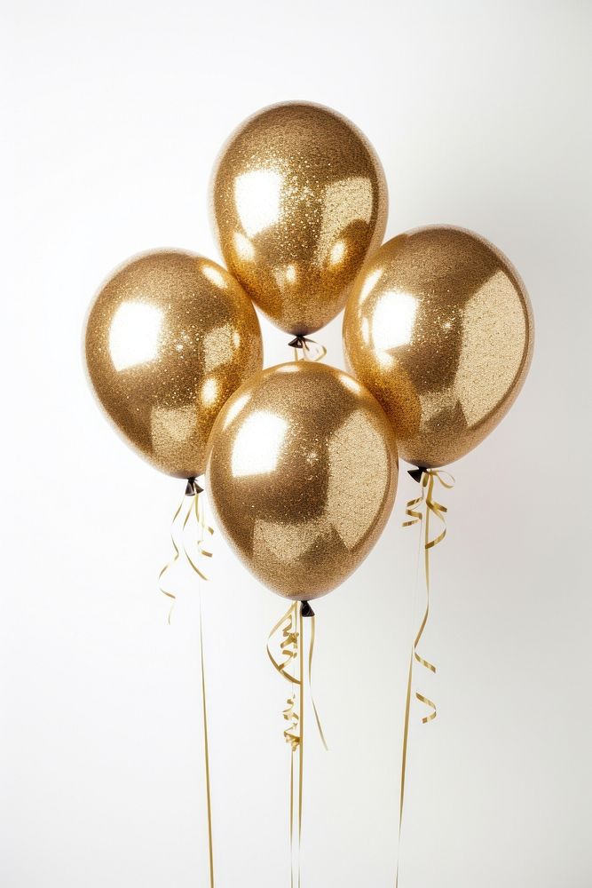 Shiny gold glitter balloons | Free Photo - rawpixel