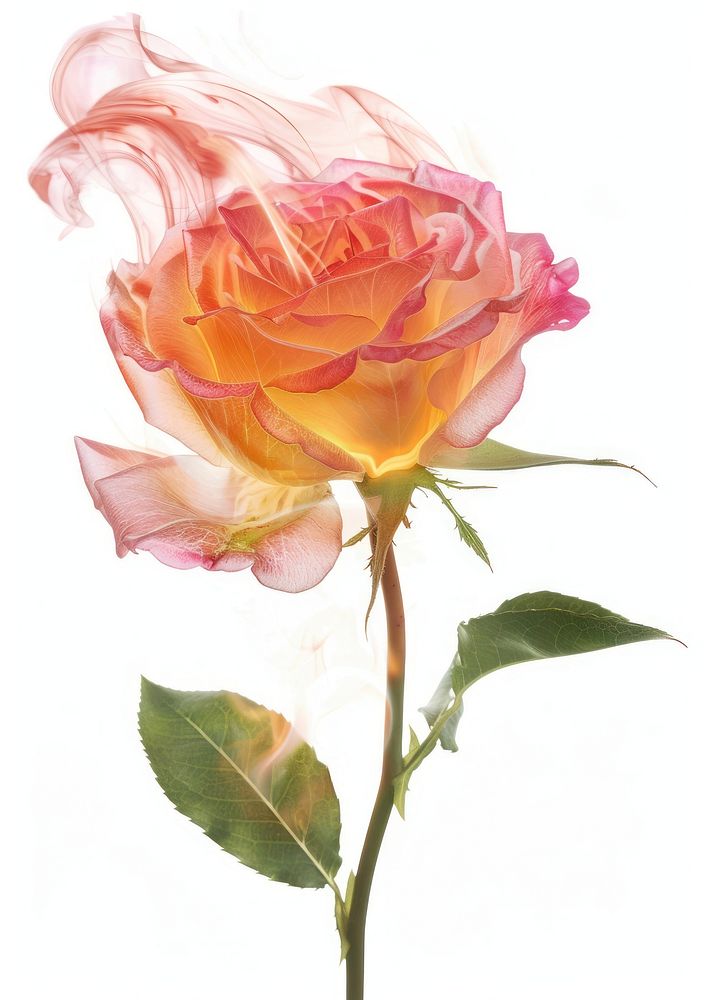 Fiery rose, vibrant, delicate petals | Free Photo - rawpixel