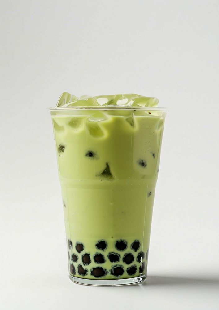 boba green tea beverage bottle | Free Photo - rawpixel