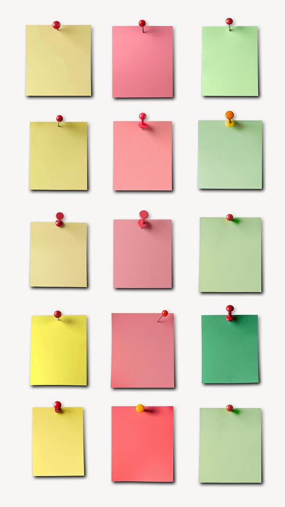 Sticky note element set | Free Photo - rawpixel