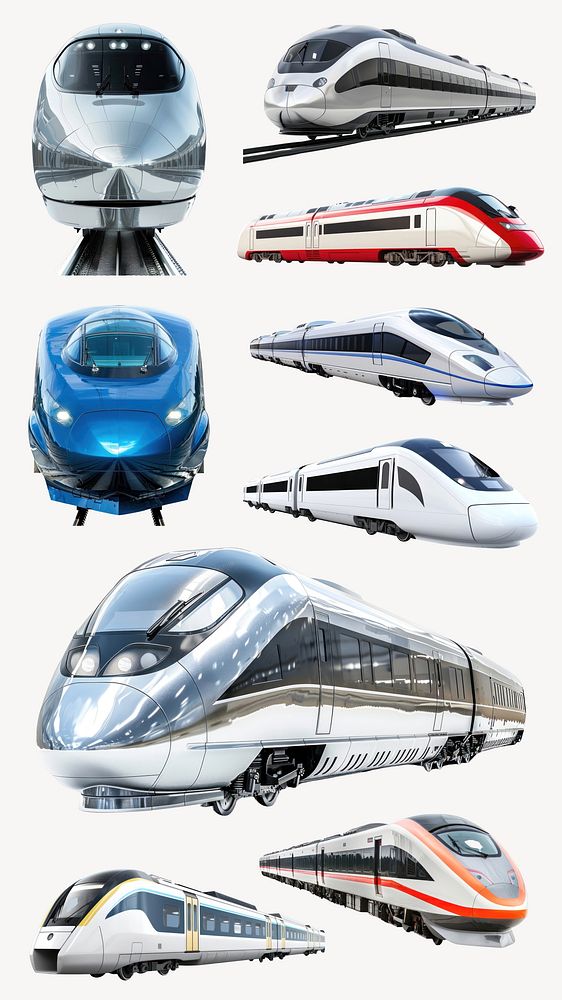 high speed train design element | Free Photo - rawpixel