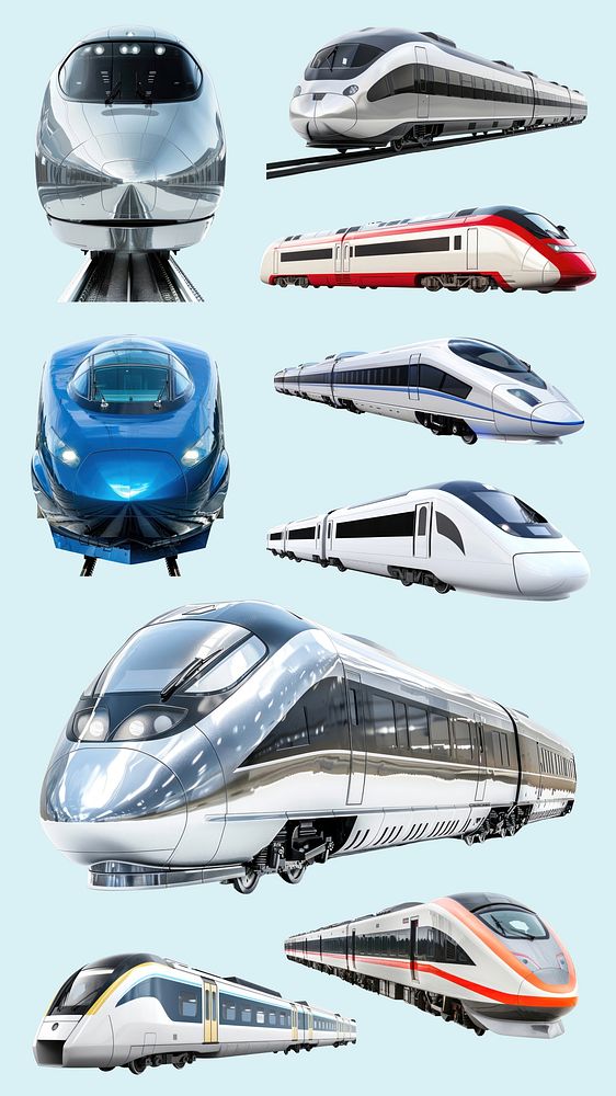 high speed train design element | Free Photo - rawpixel