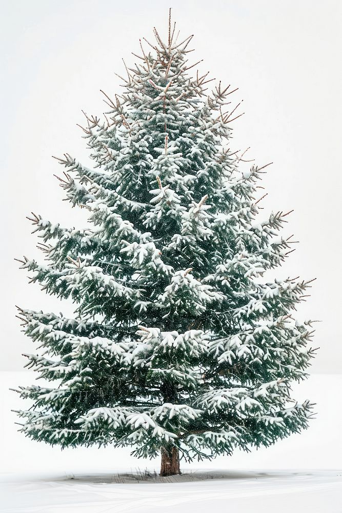 Snow-covered evergreen tree winter | Free Photo - rawpixel