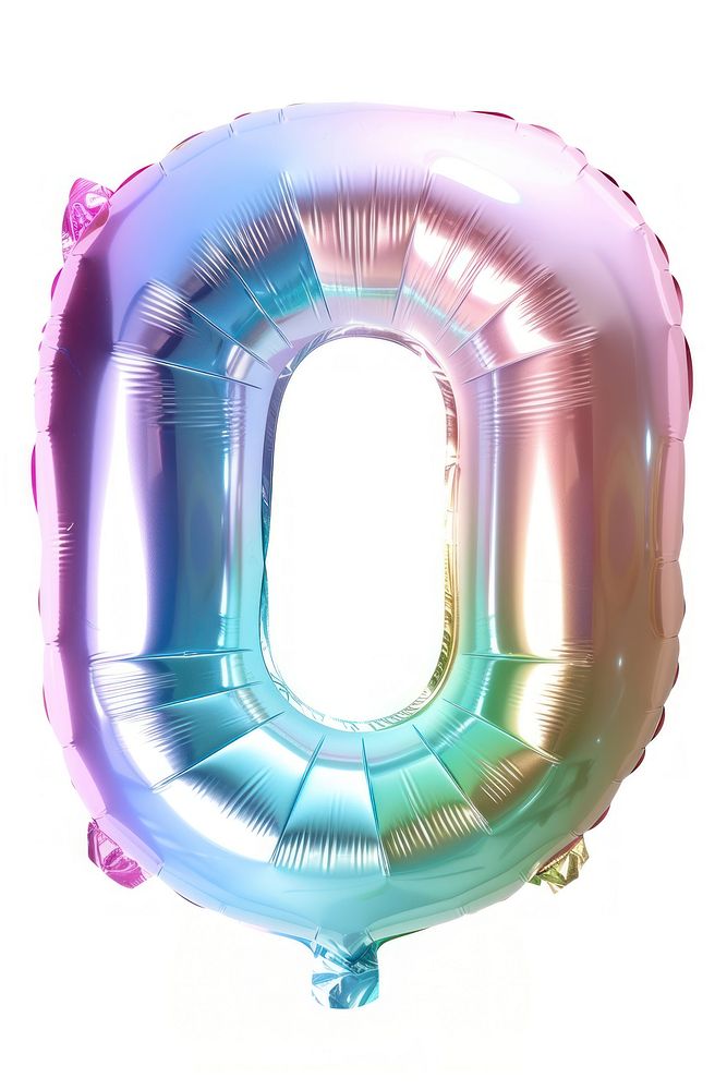 Colorful metallic number zero balloon | Free Photo - rawpixel