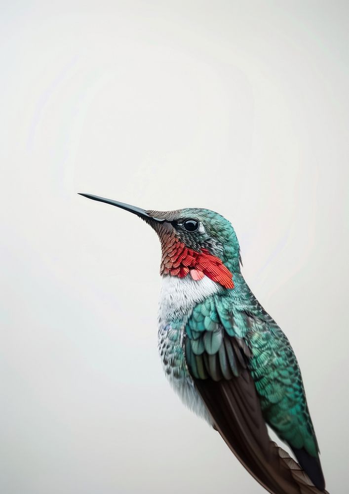 Colorful hummingbird close-up portrait | Free Photo - rawpixel