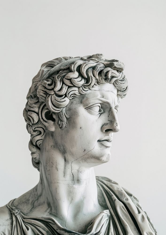 Classical marble statue head | Free Photo - rawpixel