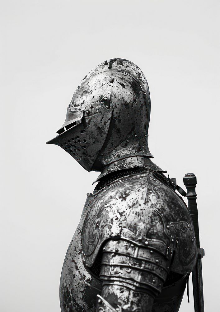 Medieval knight armor side view | Free Photo - rawpixel