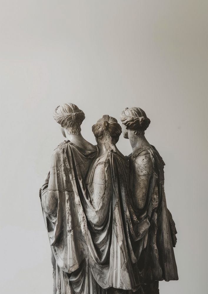 Ancient marble statue trio | Free Photo - rawpixel