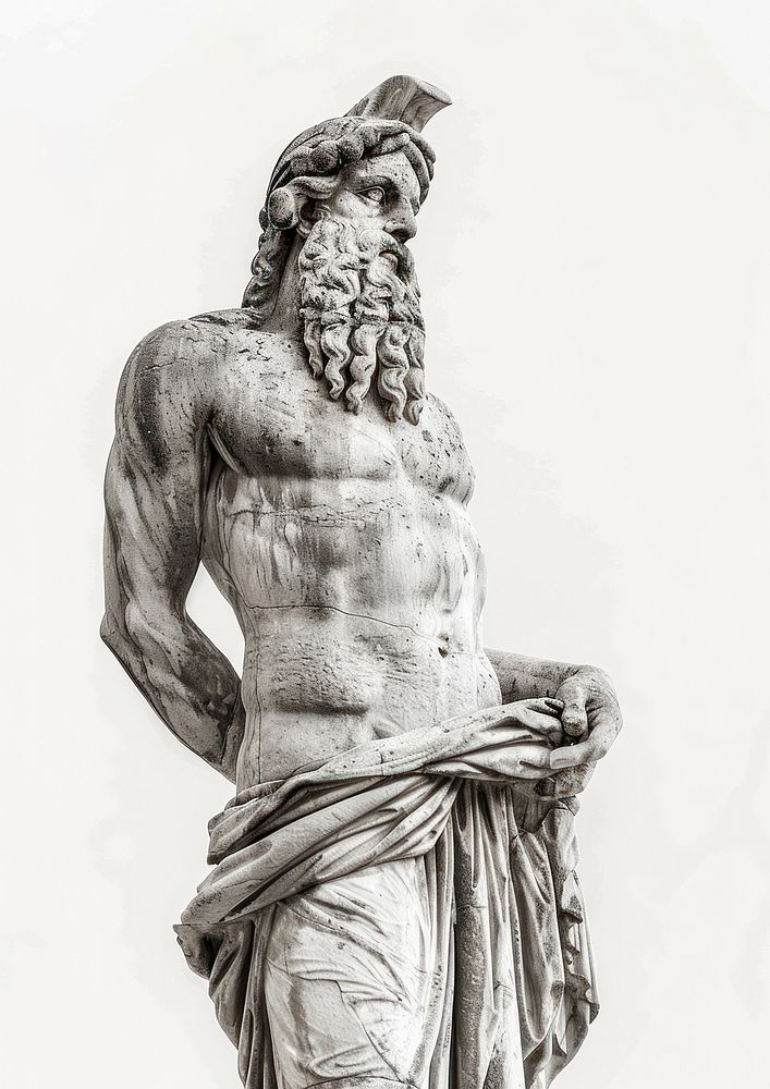 Ancient marble statue, muscular figure | Free Photo - rawpixel