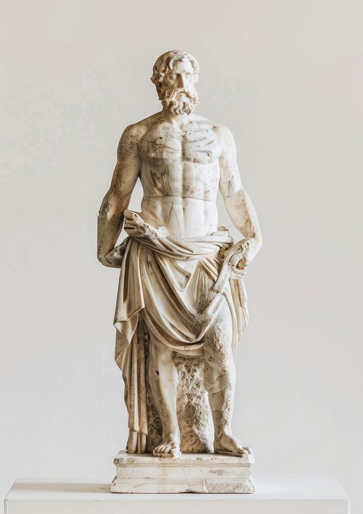 Ancient marble statue male figure | Free Photo - rawpixel