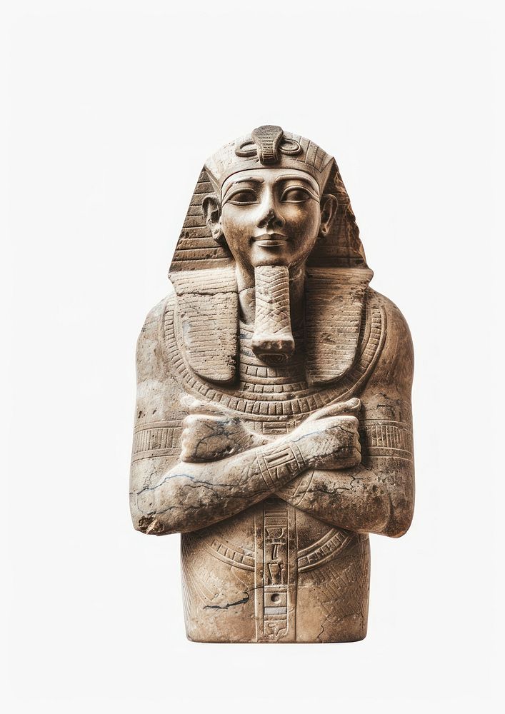 Ancient Egyptian pharaoh stone statue | Free Photo - rawpixel
