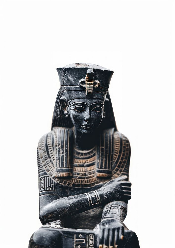Ancient Egyptian black stone statue | Free Photo - rawpixel