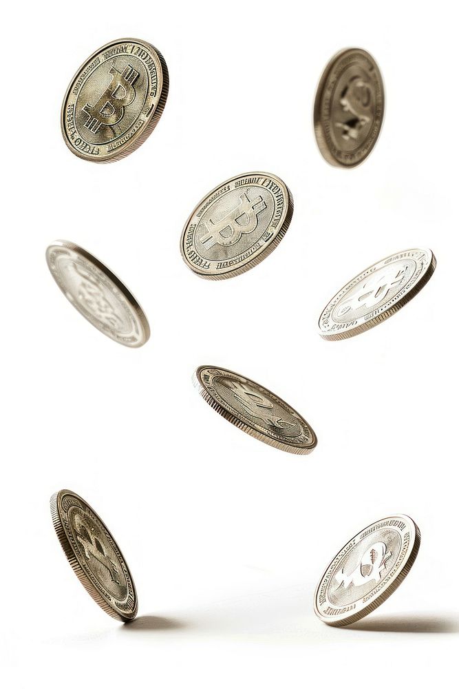 Floating dollar coins money dime | Free Photo - rawpixel