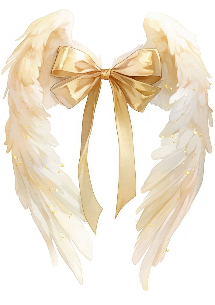 Elegant angel wings illustration | Free Photo Illustration - rawpixel