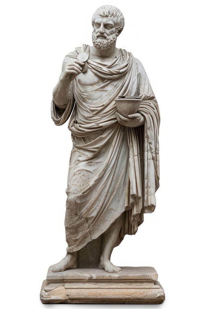 Athenian Merchant statue male sculpture | Free Photo - rawpixel