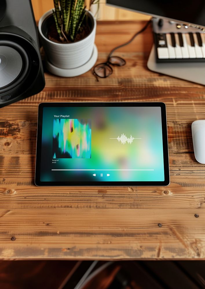 Tablet screen mockup psd | Premium PSD Mockup - rawpixel