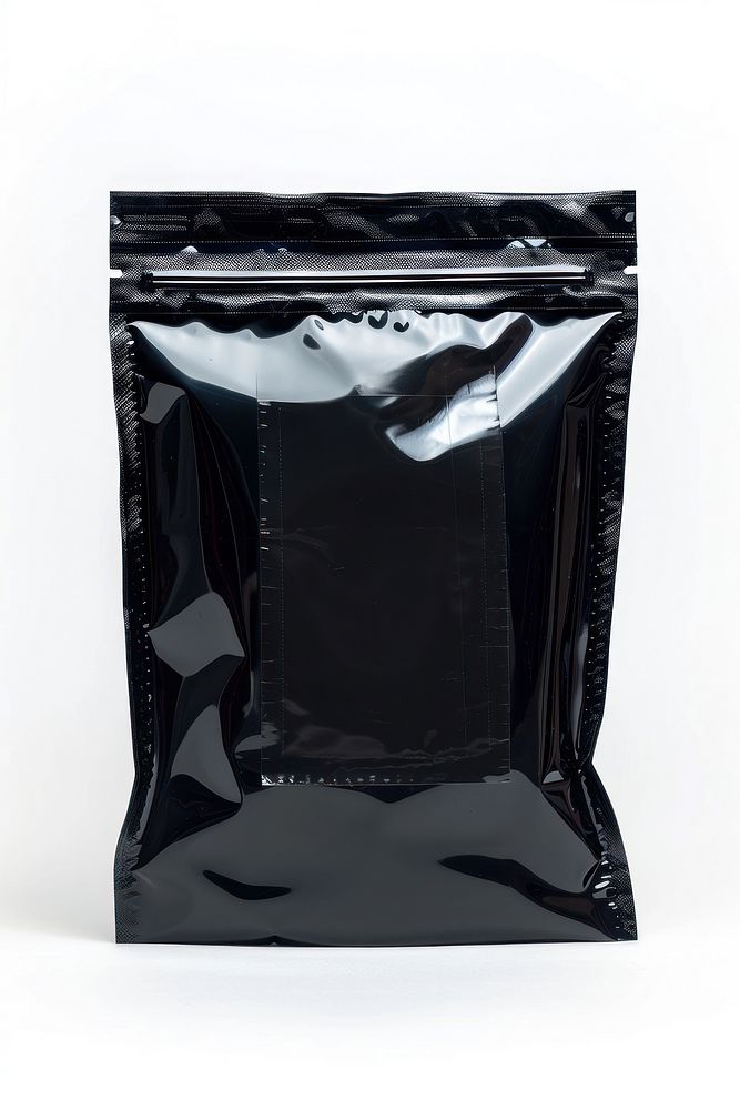 Black resealable packaging bag | Free Photo - rawpixel