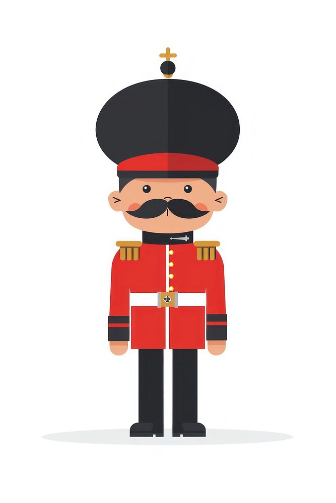 Cartoon British guard illustration | Free Photo Illustration - rawpixel