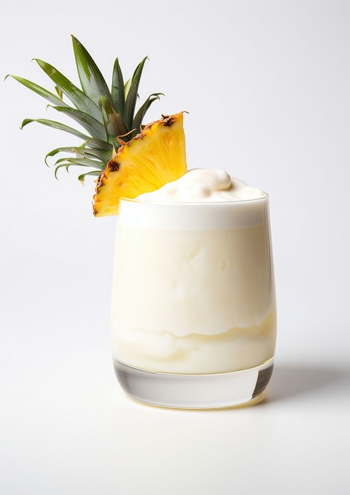 Pina Colada pineapple cream beverage. | Free Photo - rawpixel