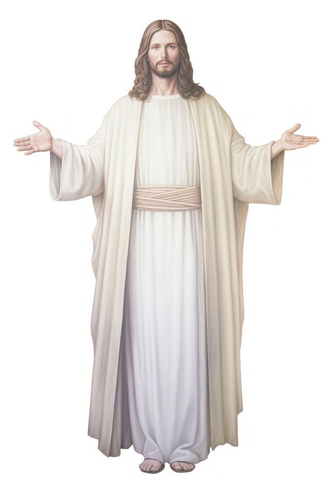Jesus Christ open arms illustration | Free Photo Illustration - rawpixel