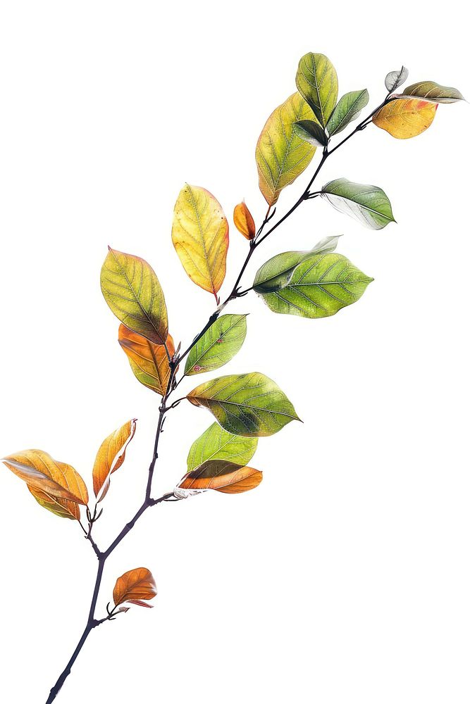 Colorful autumn leaves branch | Free Photo - rawpixel