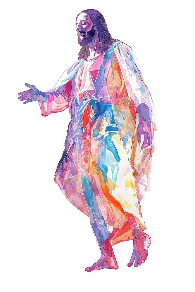 Colorful spiritual figure illustration | Free Photo Illustration - rawpixel