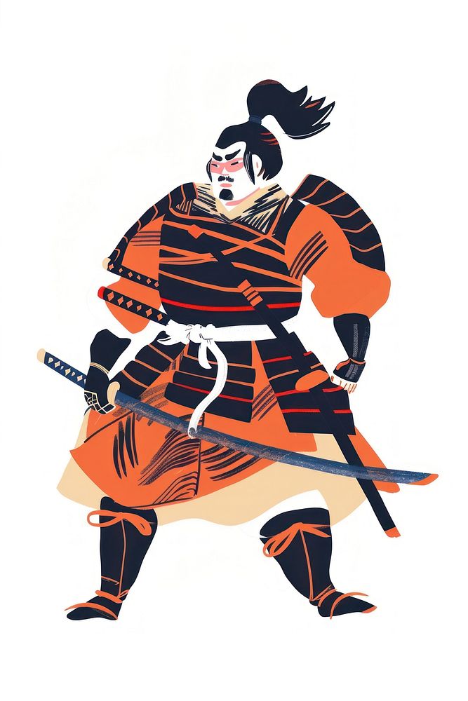 Samurai warrior in traditional armor | Free Photo Illustration - rawpixel Samurai warrior in traditional armor | Free Photo Illustration - rawpixel