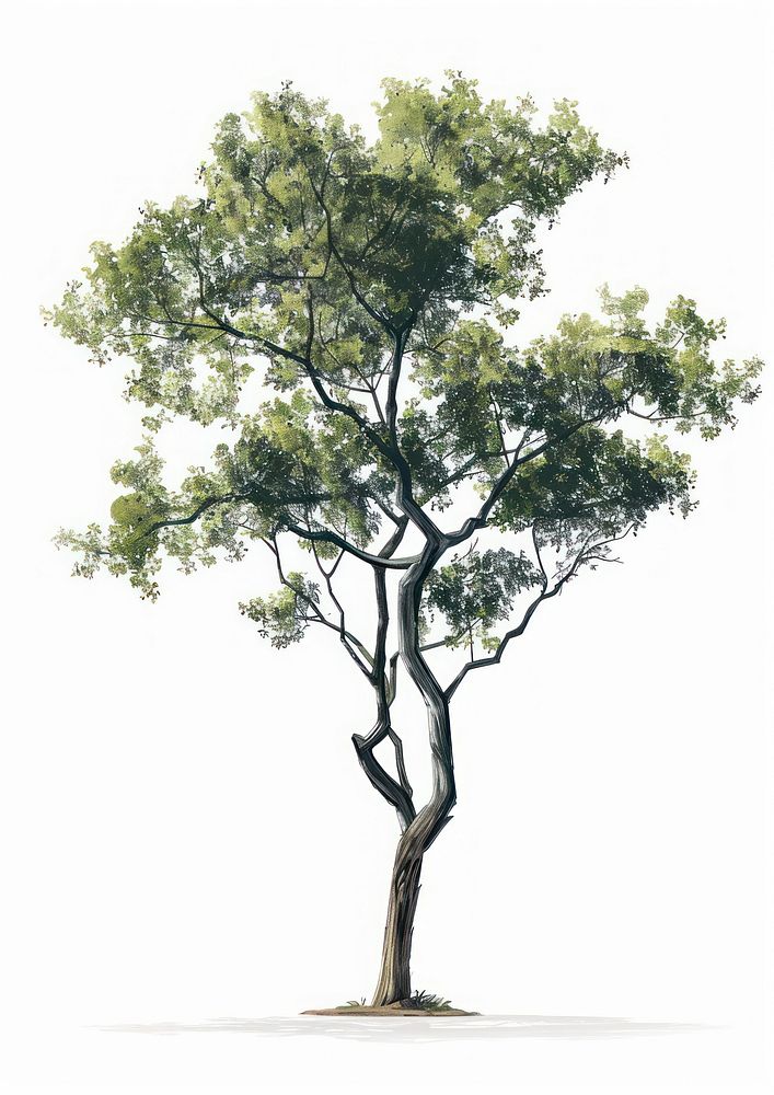 A tree sycamore painting symbol. | Free Photo Illustration - rawpixel