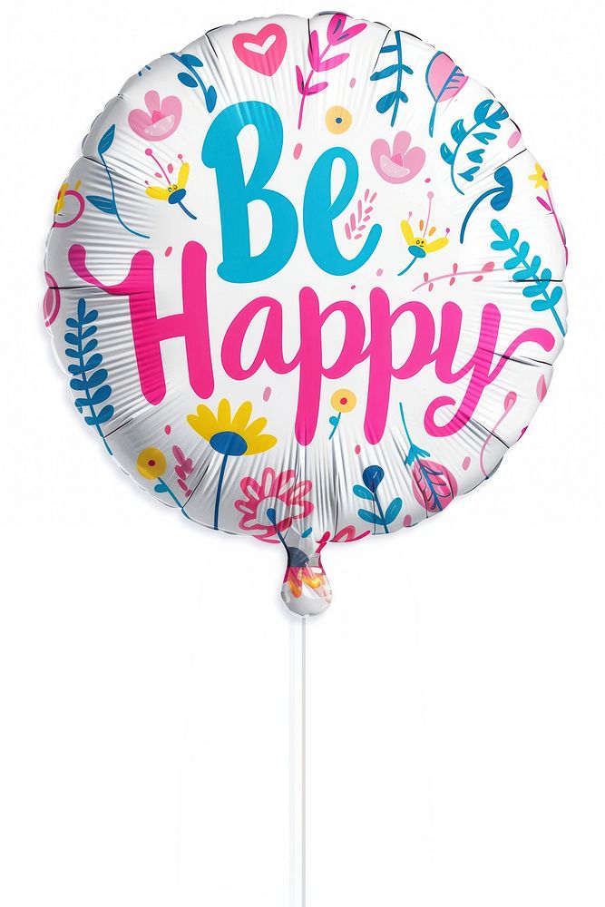 Colorful floral balloon message | Free Photo - rawpixel