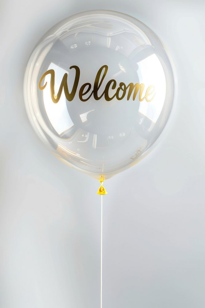 Elegant welcome balloon decoration | Free Photo - rawpixel