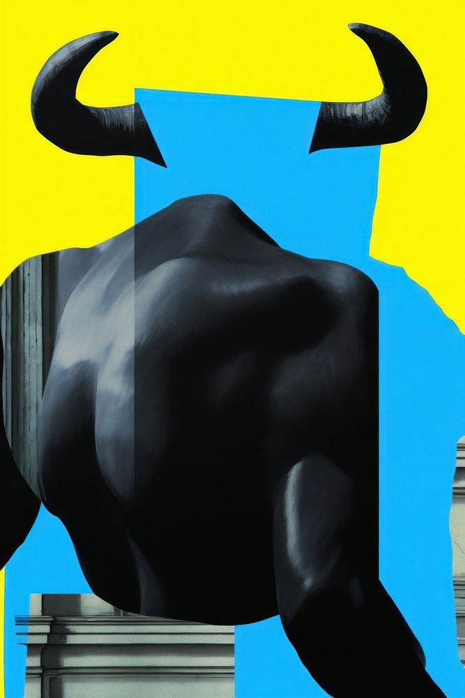 Minotaur wildlife buffalo animal. | Free Photo Illustration - rawpixel