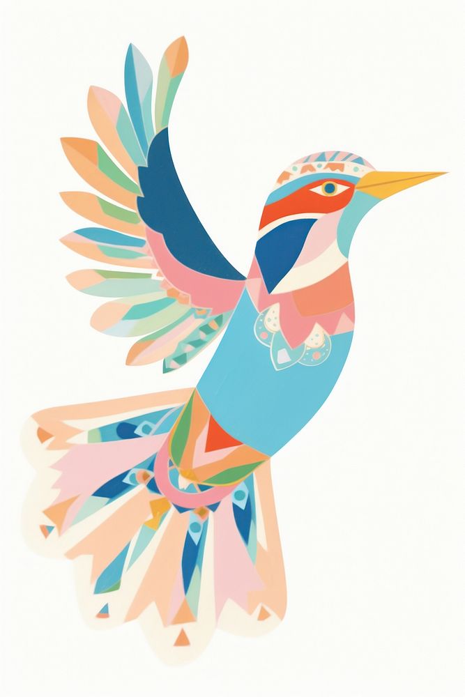 Colorful abstract bird illustration | Free Photo Illustration - rawpixel