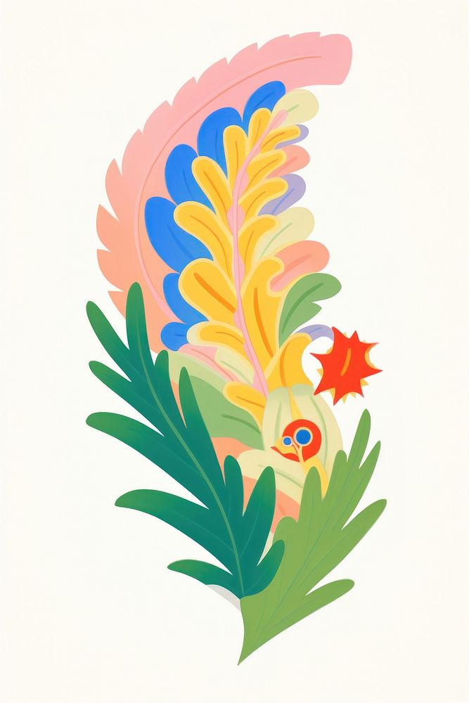 Colorful abstract nature illustration | Free Photo Illustration - rawpixel