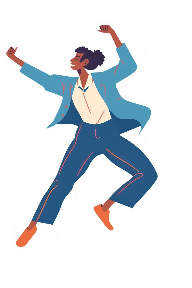 Dynamic dancing person in motion | Free Photo Illustration - rawpixel