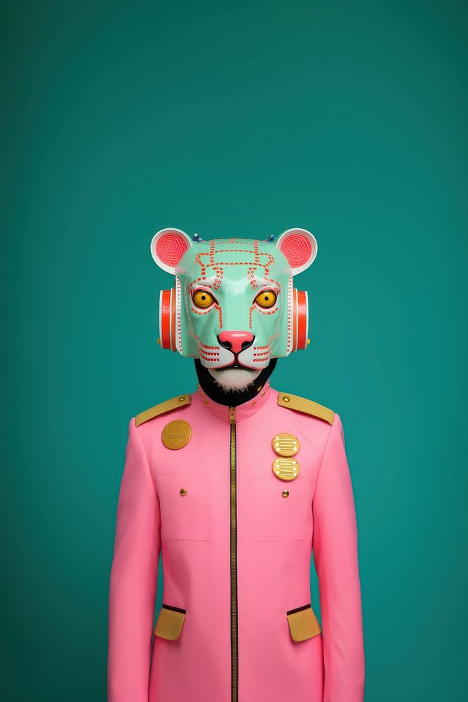 Colorful robotic animal mask | Free Photo - rawpixel