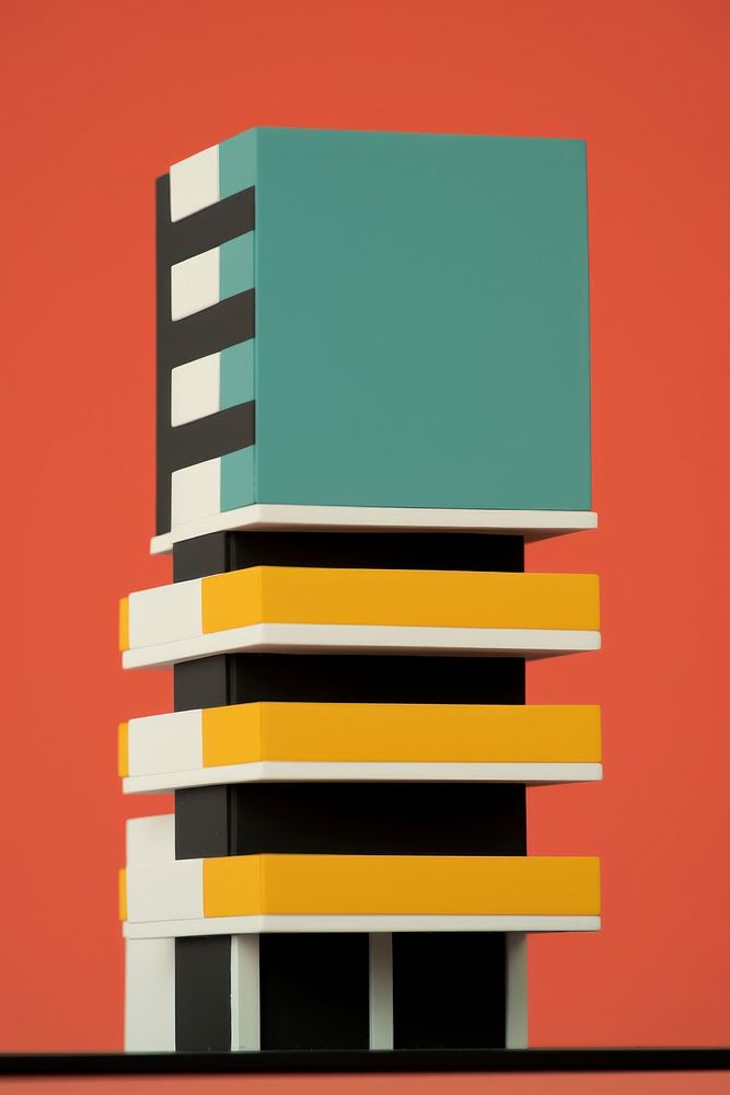 Modern geometric architectural design | Free Photo Illustration - rawpixel