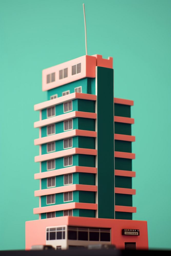 Modern architectural building illustration | Free Photo Illustration ...
