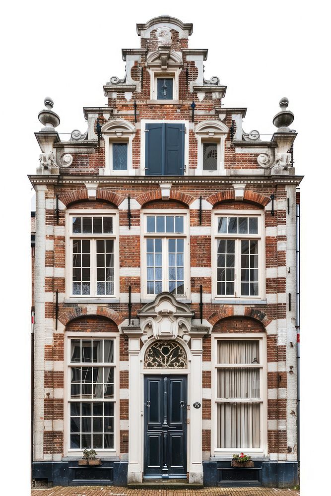 Classical Dutch building architecture housing | Free Photo - rawpixel