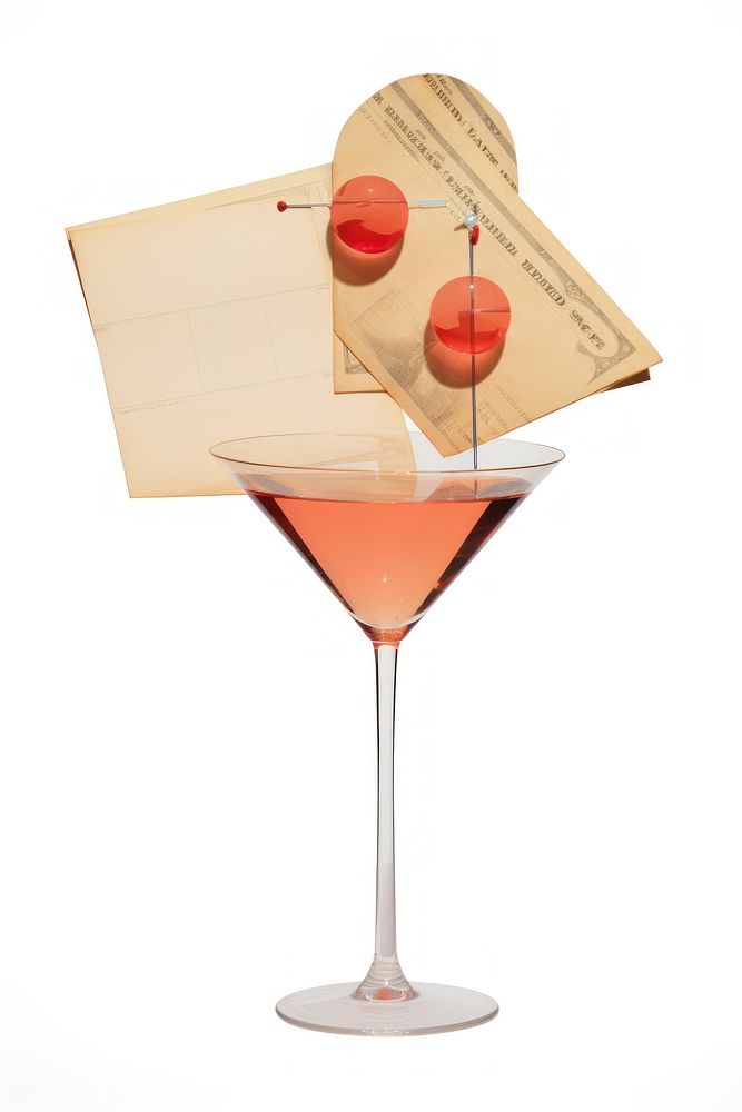Abstract cocktail art collage | Free Photo Illustration - rawpixel