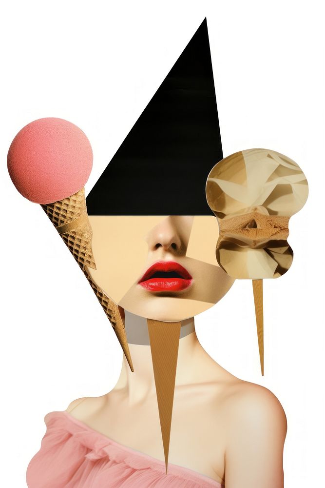 Abstract modern surrealist female portrait | Free Photo Illustration ...