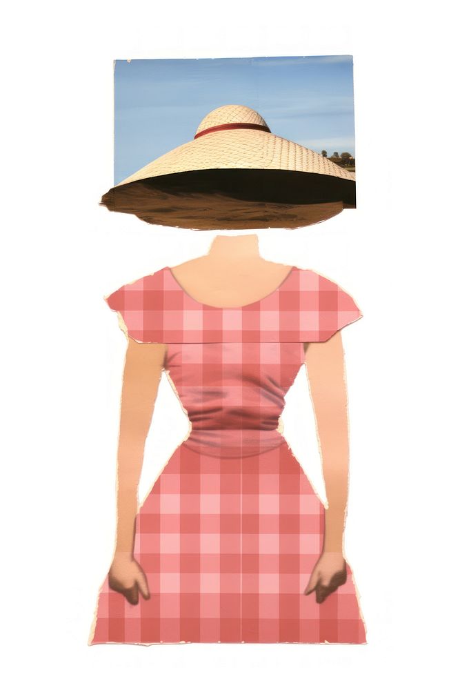 Surreal faceless woman in dress | Free Photo Illustration - rawpixel