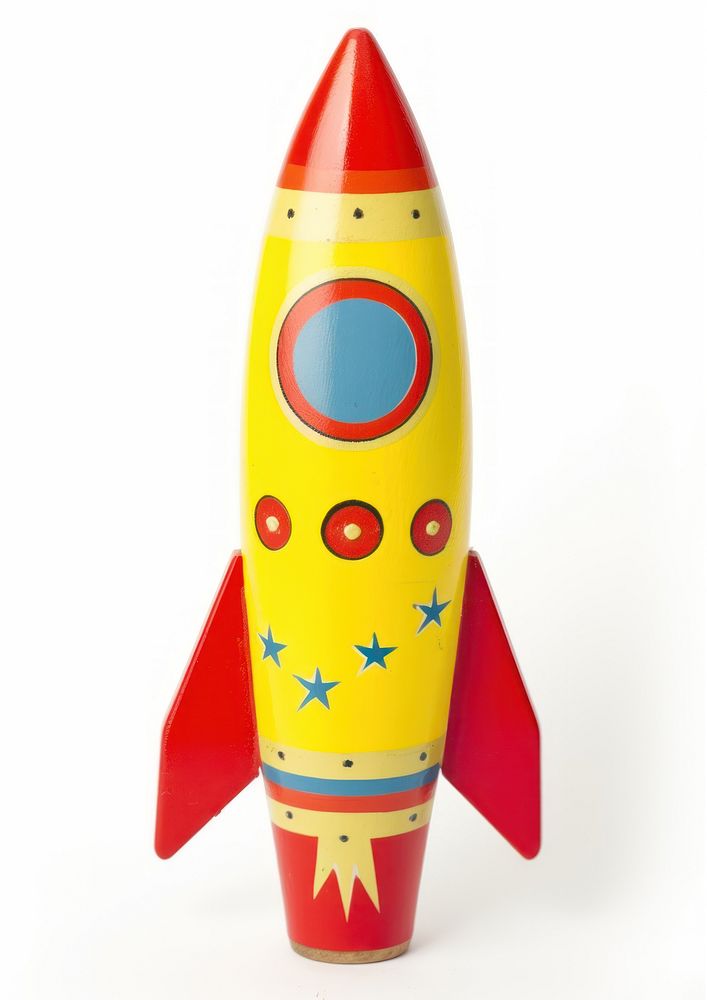 Colorful toy rocket ship | Free Photo - rawpixel