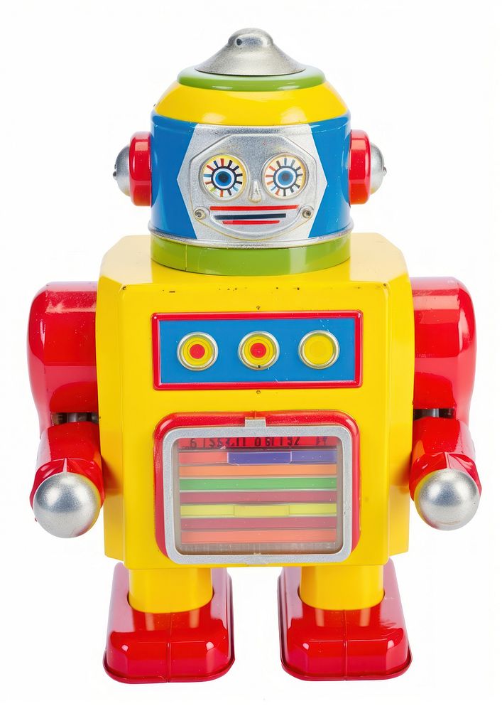 Colorful retro toy robot | Free Photo - rawpixel