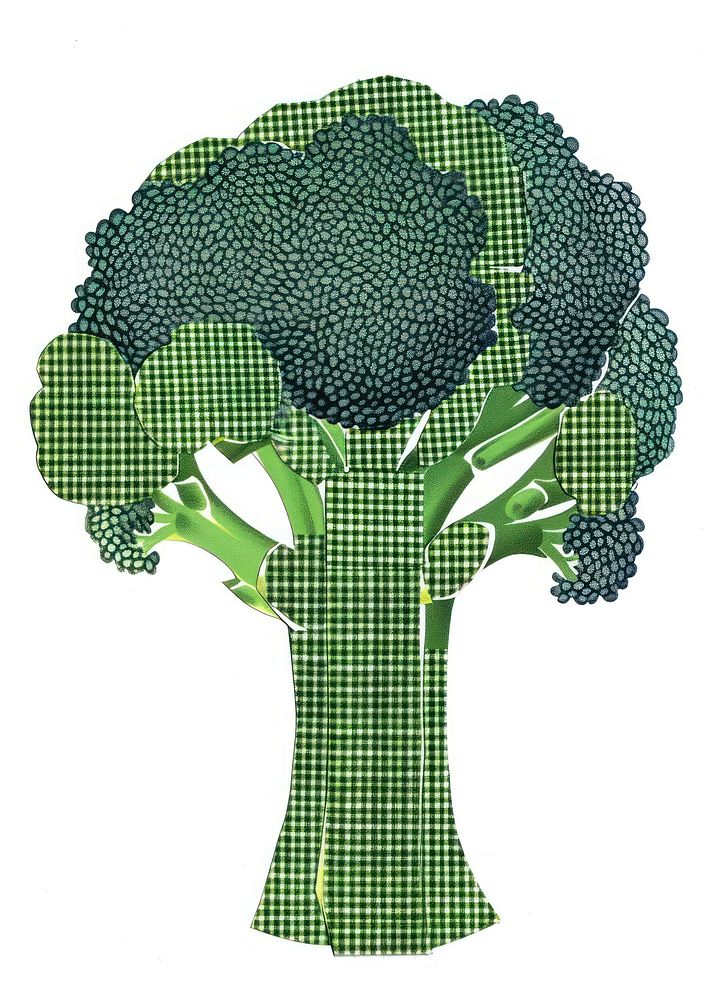 Broccoli collage cutout vegetable produce | Free Photo Illustration ...