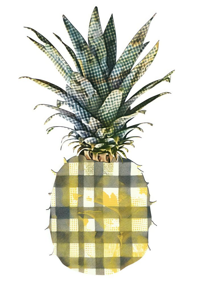 Pineapple collage cutout weaponry produce | Free Photo Illustration ...